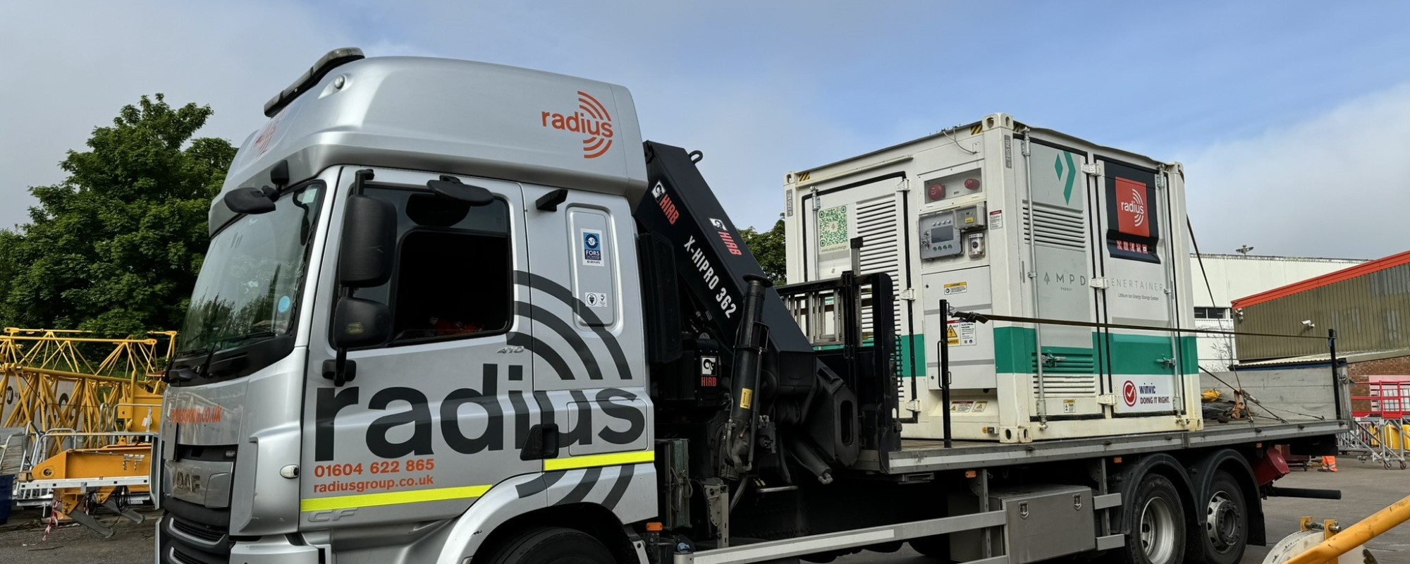 Radius and AMPD Energy Launch Sustainable Power Solution at Winvic's ...